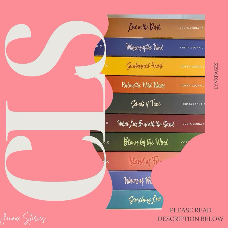JONAXX BOOKS CLS 1 - 10 COSTA LEONA SERIES { READ DESCRIPTION ...