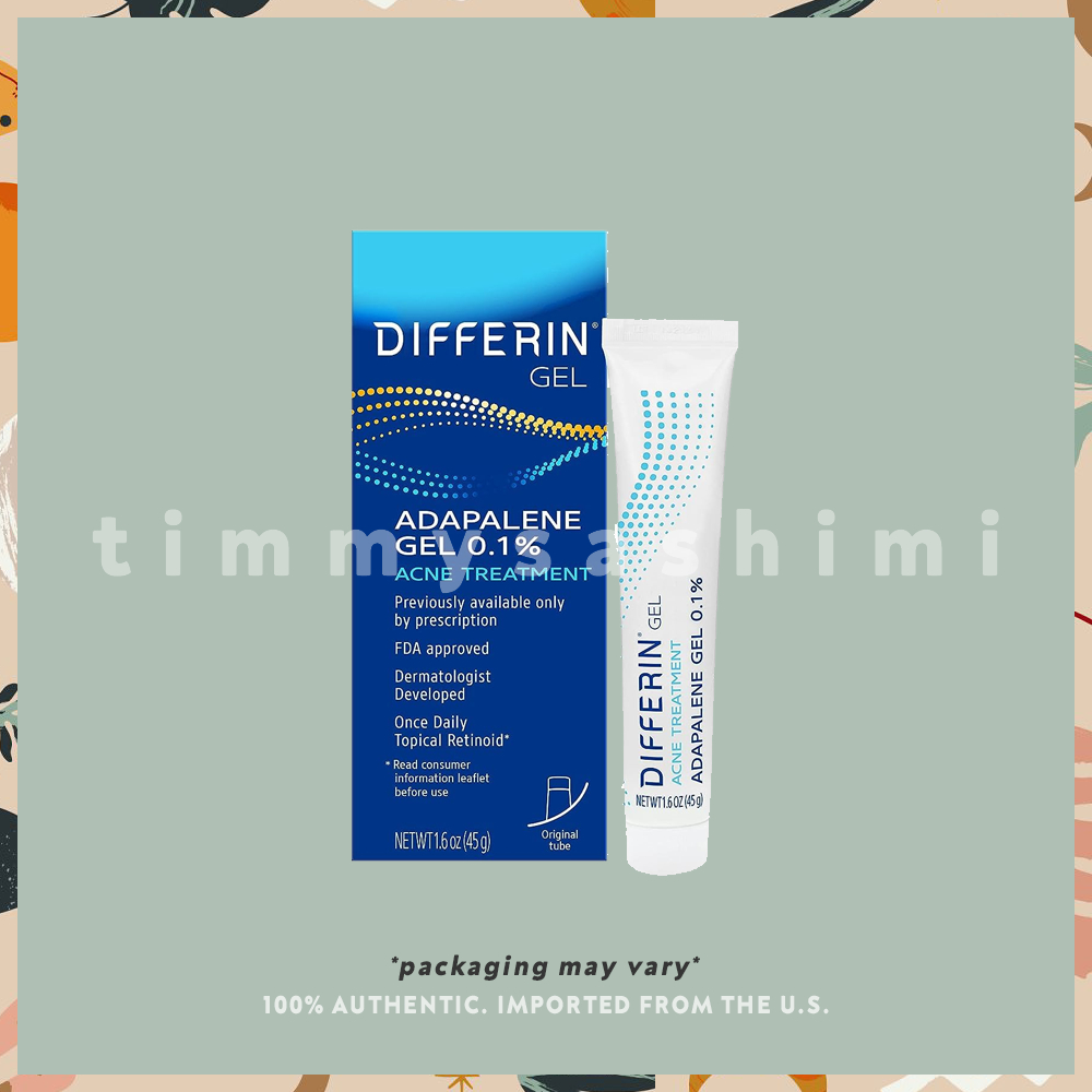 Differin Acne Treatment Gel 1.6oz / 45g | Shopee Philippines