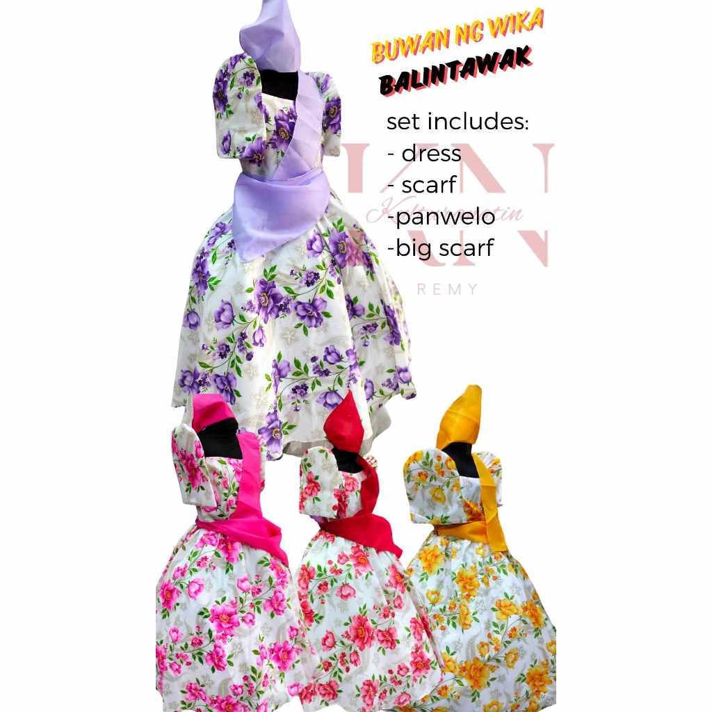 Filipiniana costume (balintawak) | Shopee Philippines