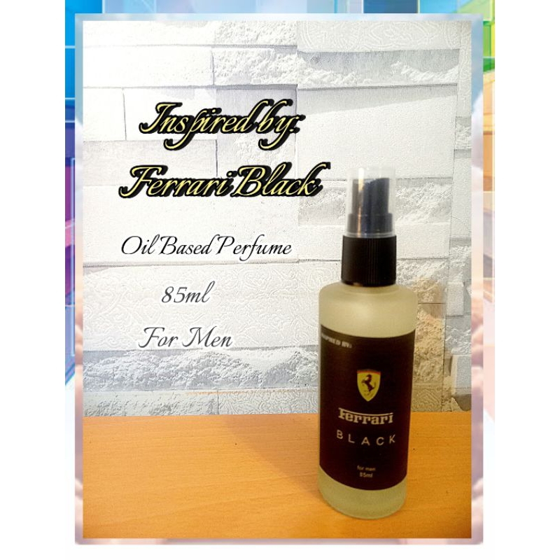Oil Based Perfume Inspired by "Ferrari Black" 85ml | Shopee Philippines