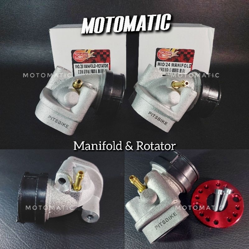 MIO SPORTY | Manifold with Rubber & Rotator | 28mm & 24mm | z5 by ...