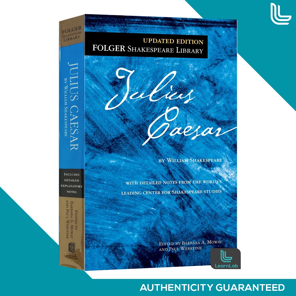 JULIUS CAESAR by William Shakespeare (With Detailed Notes) | Shopee ...