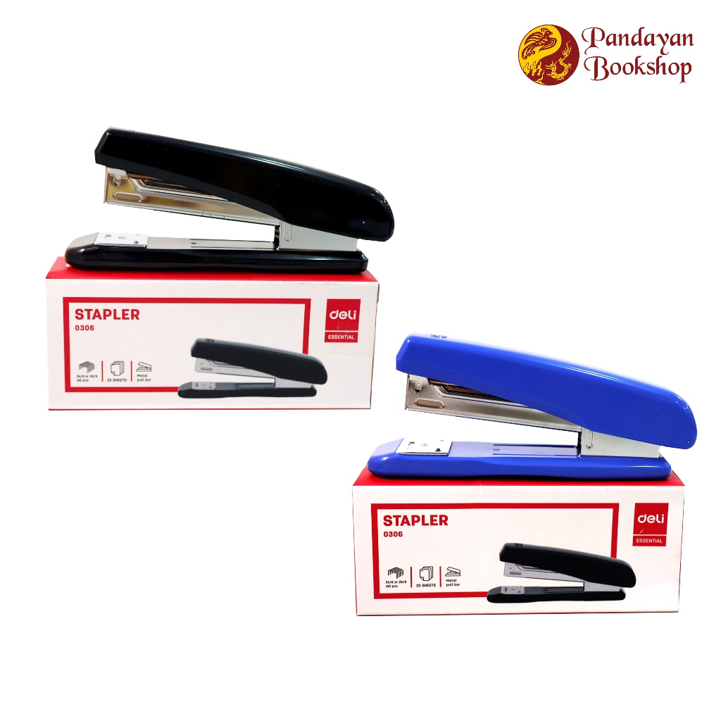 Deli Essential 0306 Stapler 12cm | Shopee Philippines