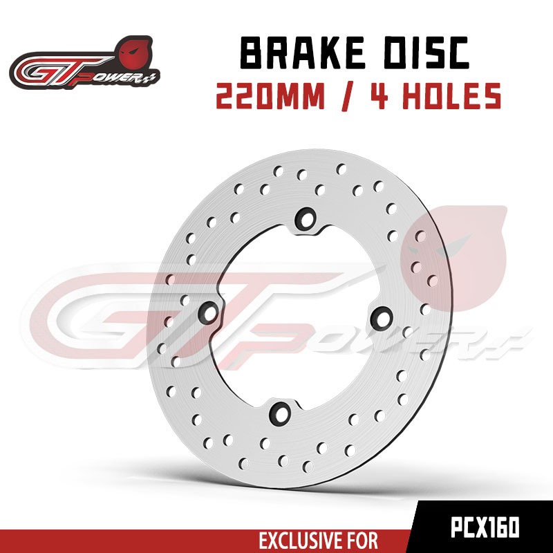 BRAKE DISC PCX160 REAR / 220MM 4 HOLES PCX160 / PCX150 / CBR 150R / GTR ...