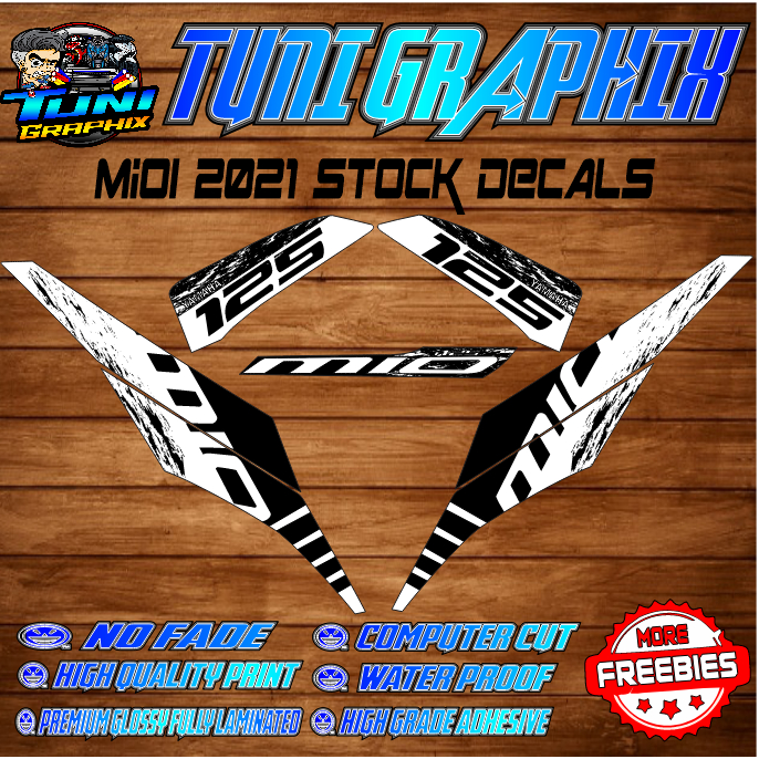 MIO i 125 Limited Edition Stock Decals 2021 with Freebies | Shopee ...