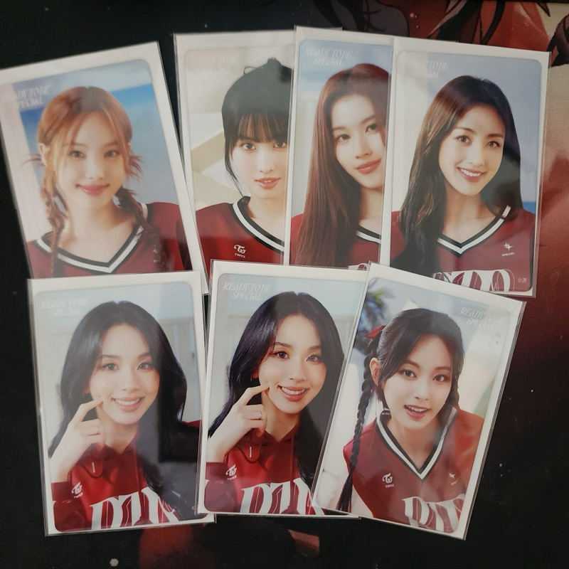 TWICE RTB Ready to Be in Japan Clear Card and laburi ticker | Shopee ...