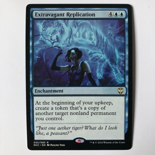 MTG Proxy Playtest Card - Extravagant Replication (NCC) | Shopee ...