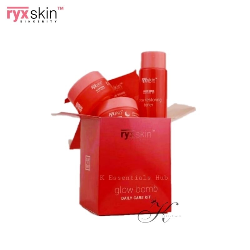 RYX GLOW BOMB DAILY CARE KIT | Shopee Philippines