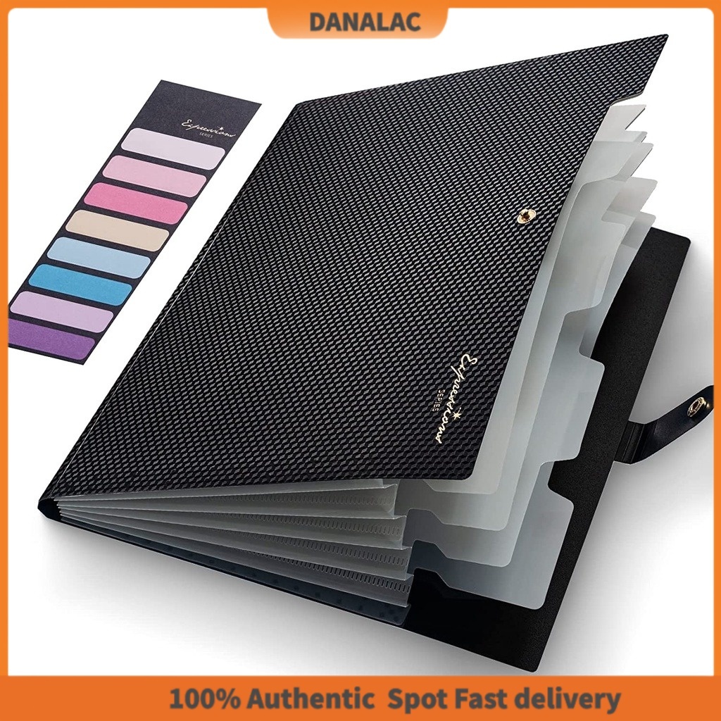 Expanding File Folder With 5 Pockets, Letter A4 Paper Accordion ...