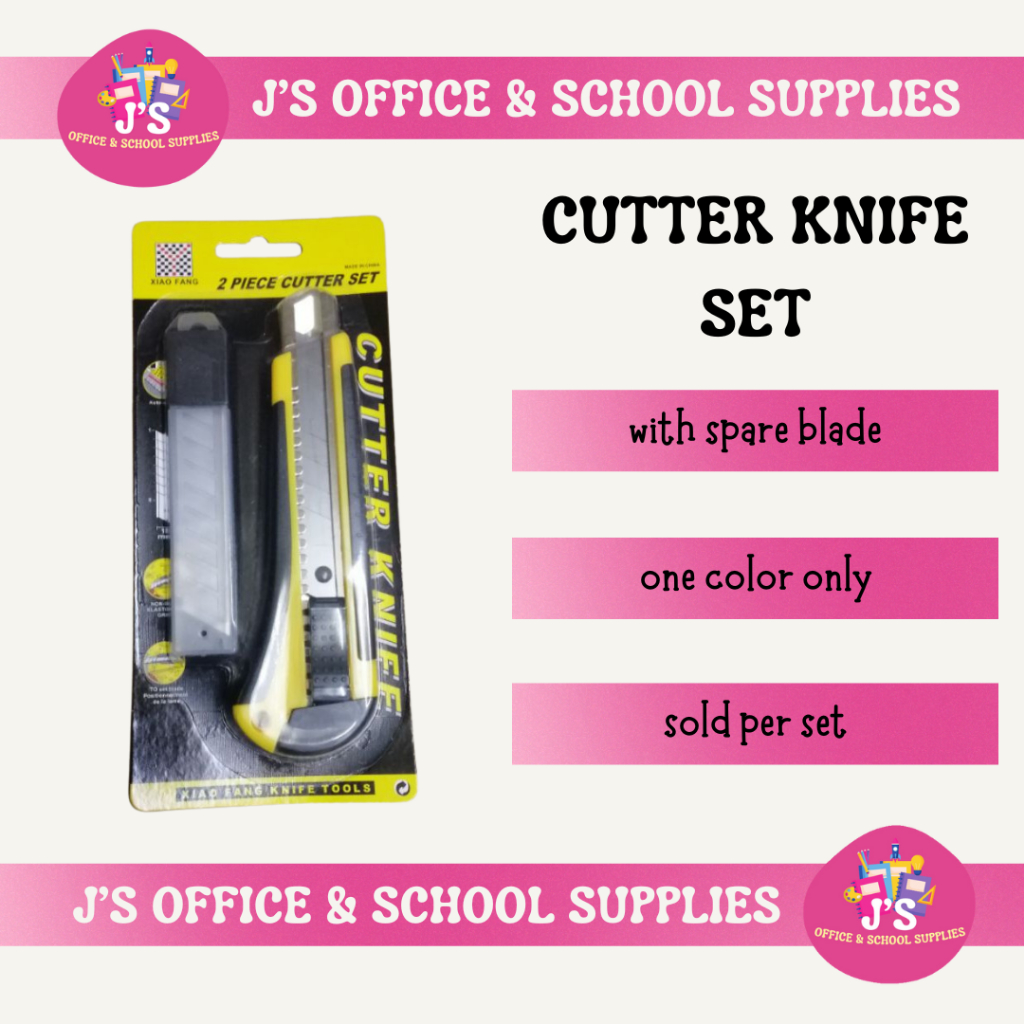 BIG CUTTER WITH SPARE BLADE (sold by set) | Shopee Philippines