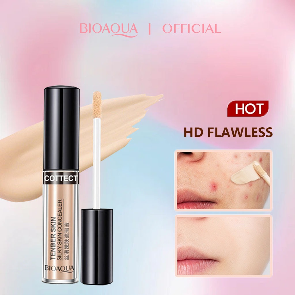 BIOAOUA TENDER SKIN SILKY SKIN CONCEALER #Natural color | Shopee ...