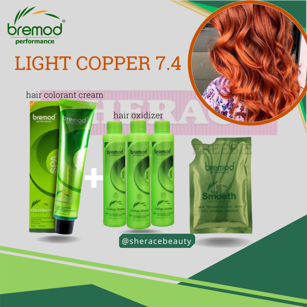 Light Copper 7.4 bremod + 12% oxi + FREEBIE | Shopee Philippines