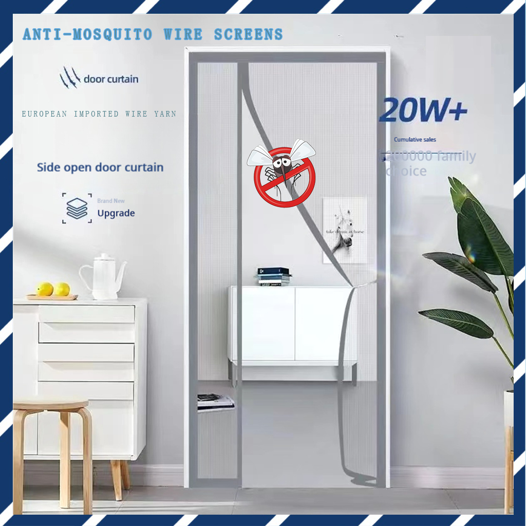 magnetic mosquito net for door Anti Mosquito Insect Fly Bug Curtains ...