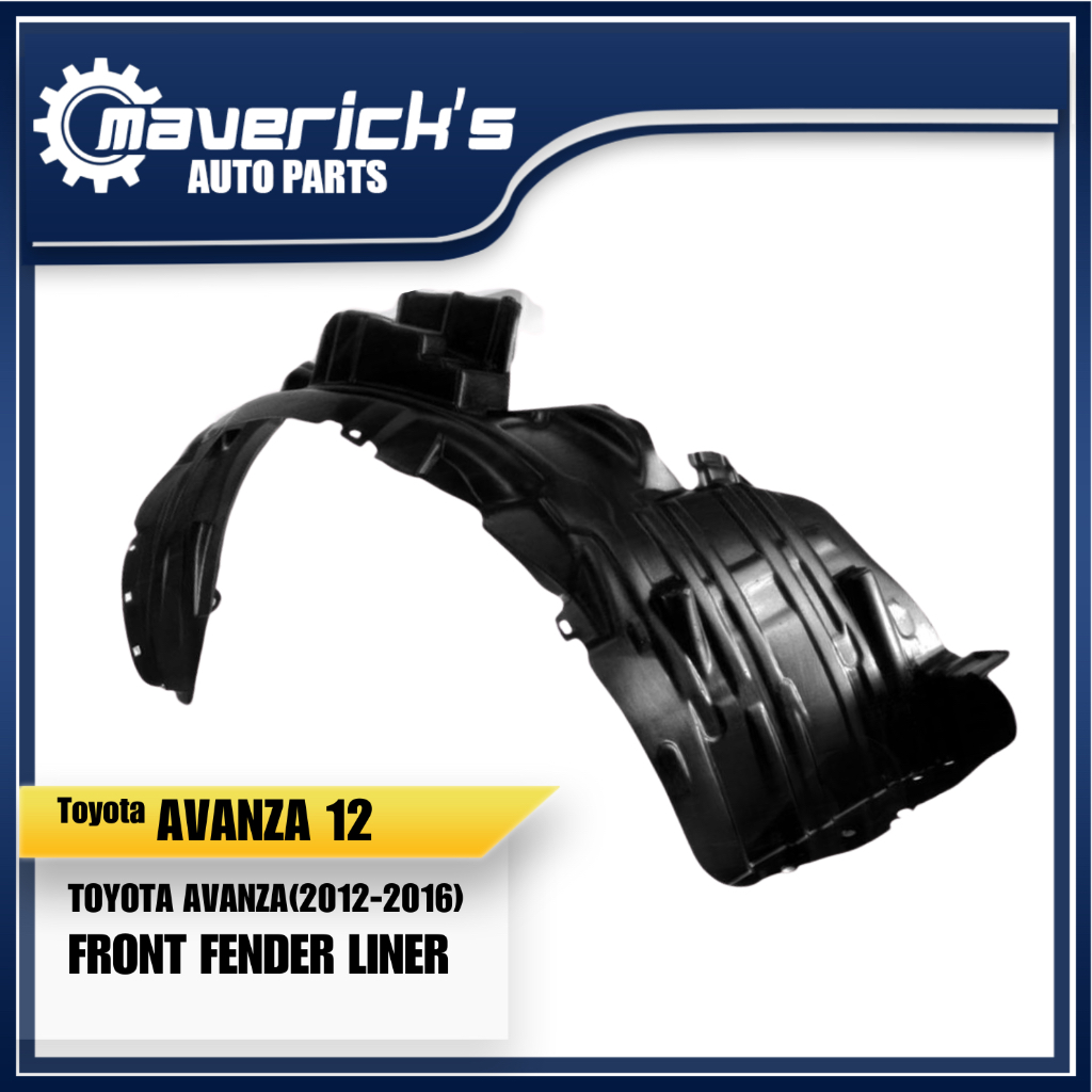 Toyota Avanza 2012-2014 Front Fender liner | Shopee Philippines