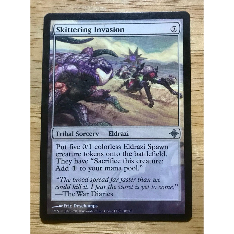 Skittering Invasion MTG Magic the Gathering Card | Shopee Philippines