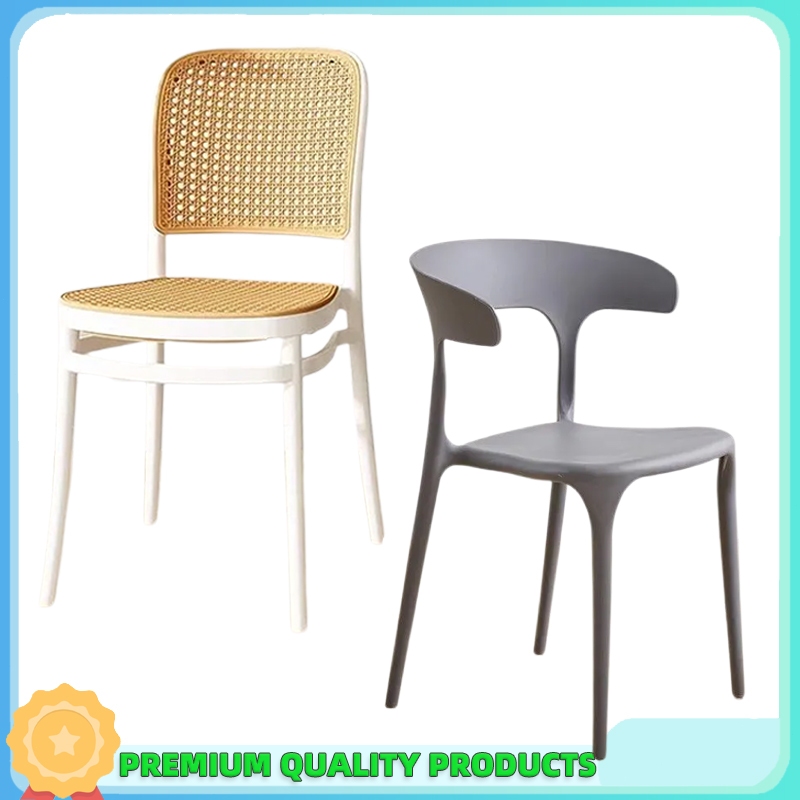 A variety of popular dining chairs Rattan plastic chair Computer chairs ...