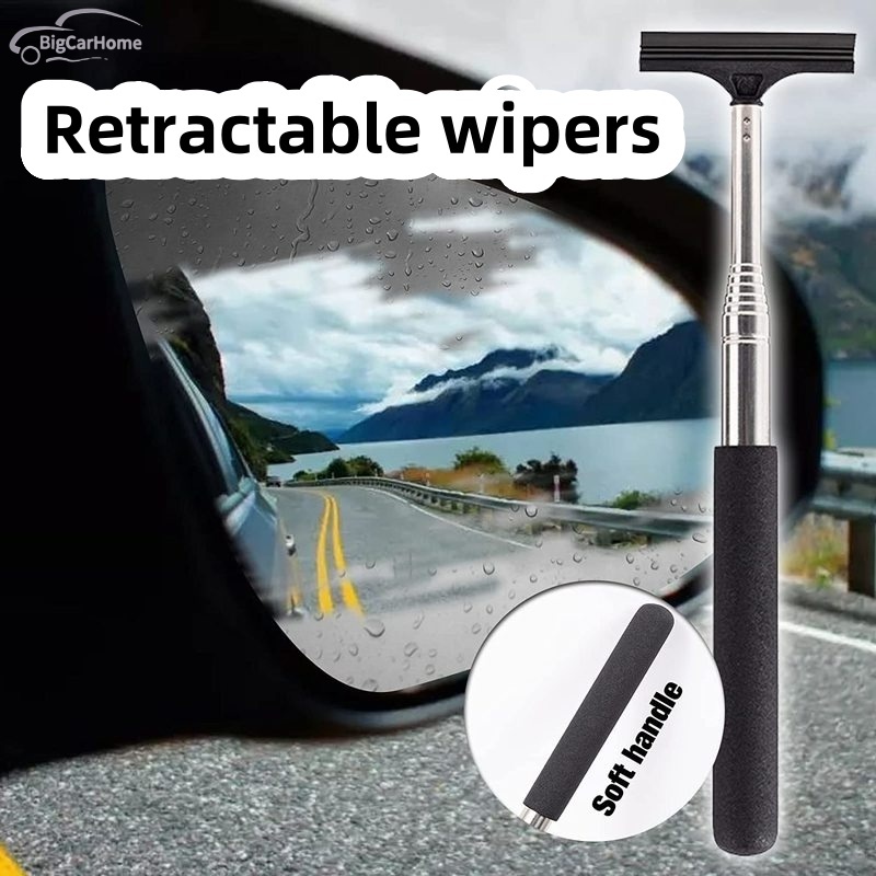 Mirror Telescopic Pole Wiper Portable Mini Water Mist Cleaner | Shopee ...