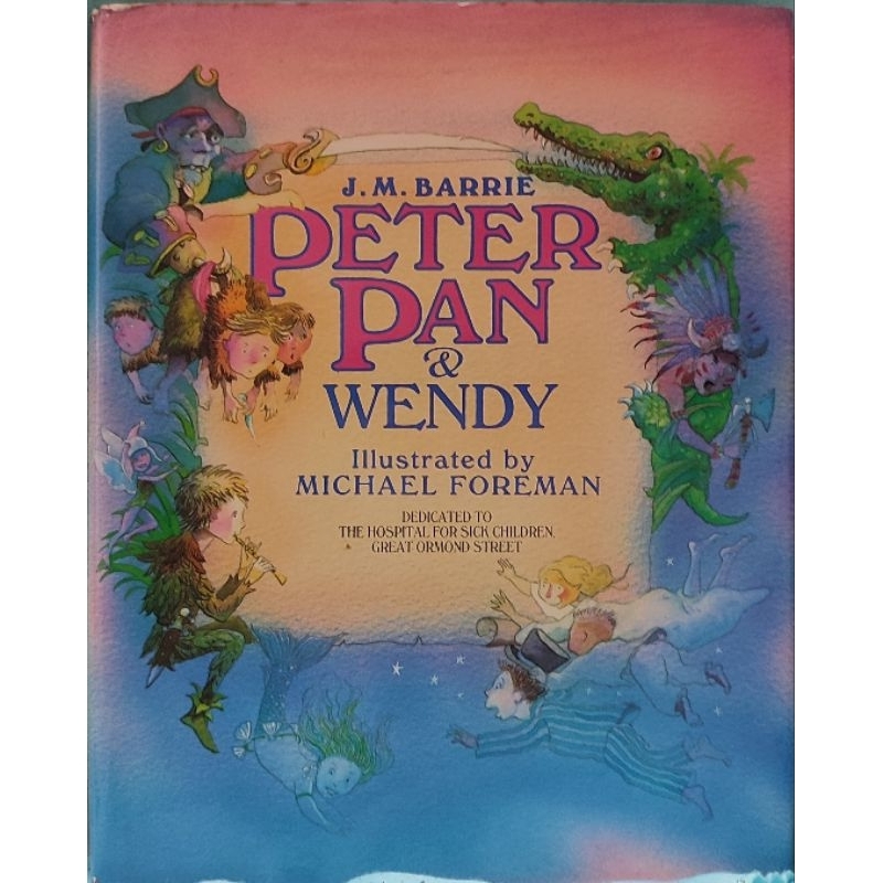 PETER PAN & WENDY CHILDREN KIDS HARDCOVER BOOK | Shopee Philippines