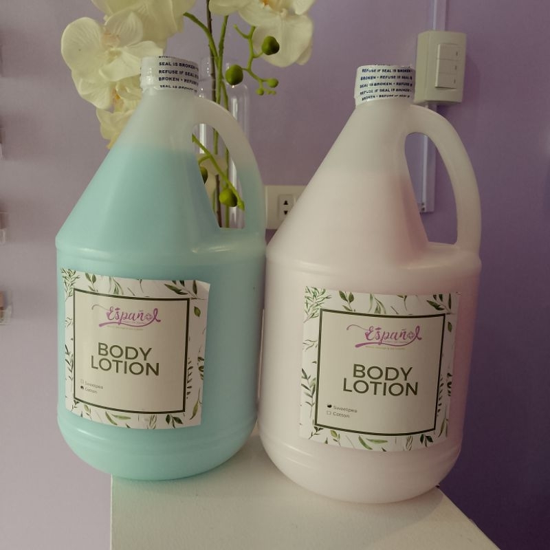 Body Lotion gallon (cotton/sweetpea) | Shopee Philippines