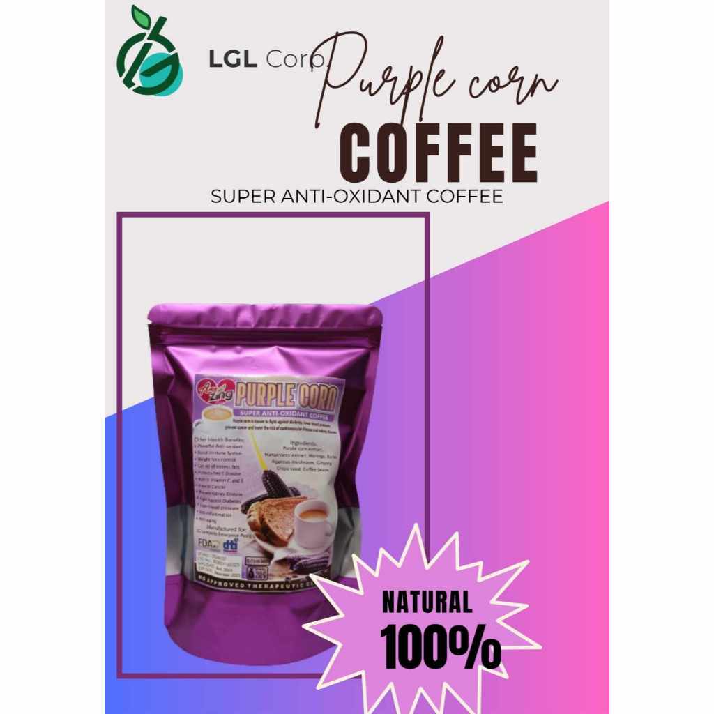 AMYZING-PURPLE CORN COFFEE (POUCH) | Shopee Philippines