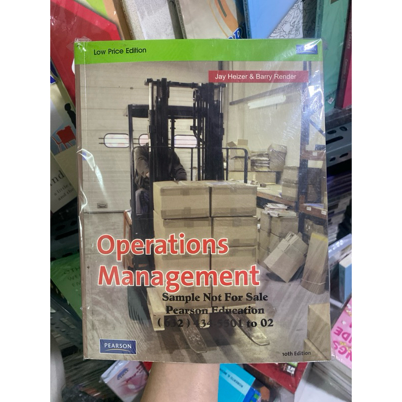 OPERATIONS MANAGEMENT 10th edition | Shopee Philippines