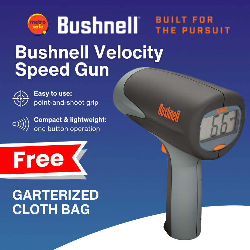Bushnell Velocity Handheld Speed Gun Radar for Sports Racing Traffic ...