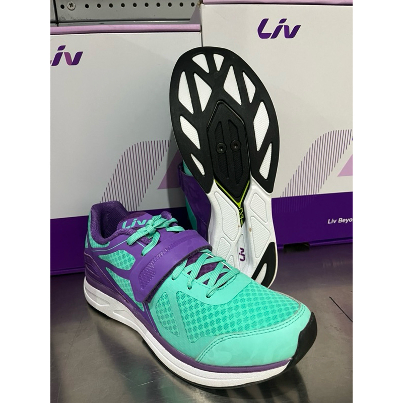 LIV Avida Bike Shoes SPD cleats and flat pedal compatible | Shopee ...