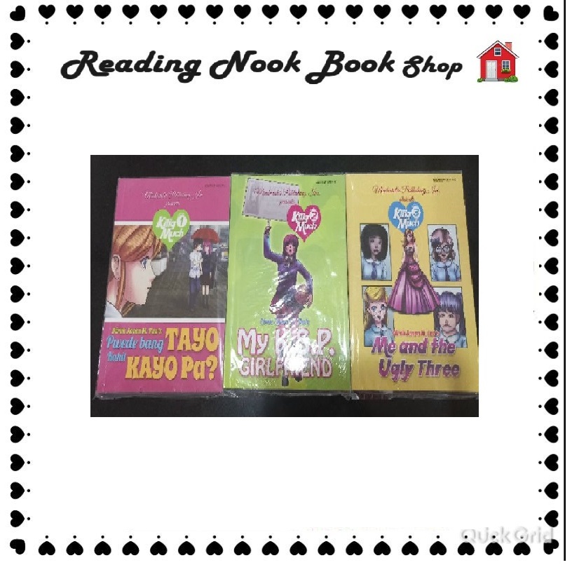 Kilig Much Series Bundle of 3 pcs | Shopee Philippines