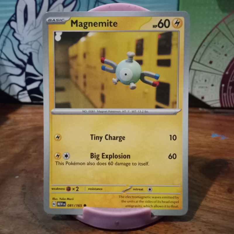 Magnemite - 81/165 - Common Scarlet and Violet 151 Pokemon TCG | Shopee ...