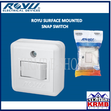 ROYU Surface Mounted Snap Switch | Shopee Philippines