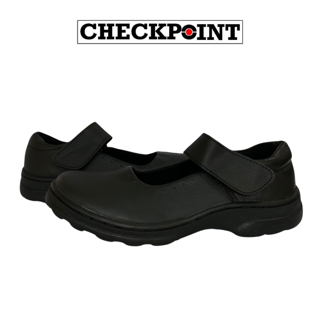 Checkpoint MARIKINA MADE kids' SCHOOL SHOES FOR GIRLS black | Angel ...