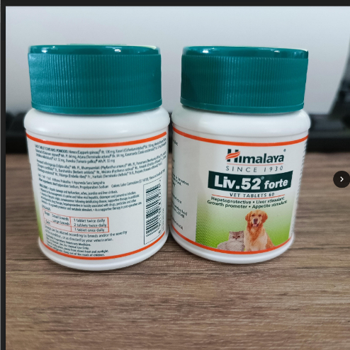 Liv.52 Forte Vet Tablets for Pets (1bot/60tabs) | Shopee Philippines