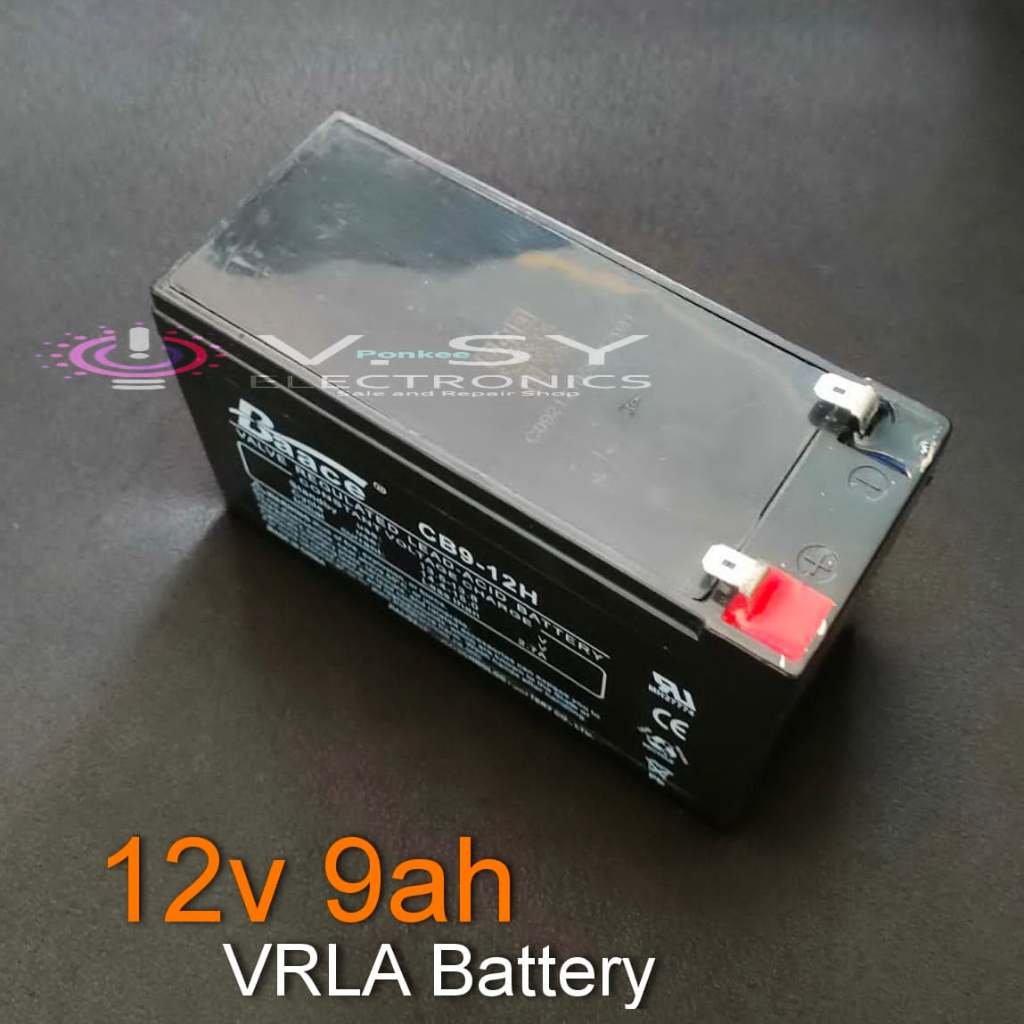 Baace 12V 9ah Rechargeable Sealed Lead Acid Battery for UPS Solar ...