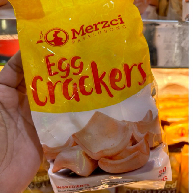 Merzci Egg Crackers 50pcs 160g | Shopee Philippines