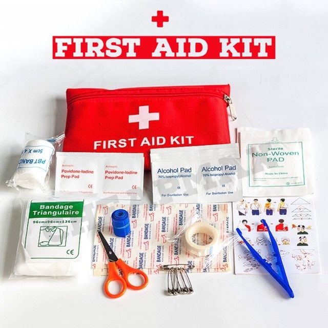 44PCS Complete Emergency Kit Outdoor Car Home Medical Kit Supplies ...