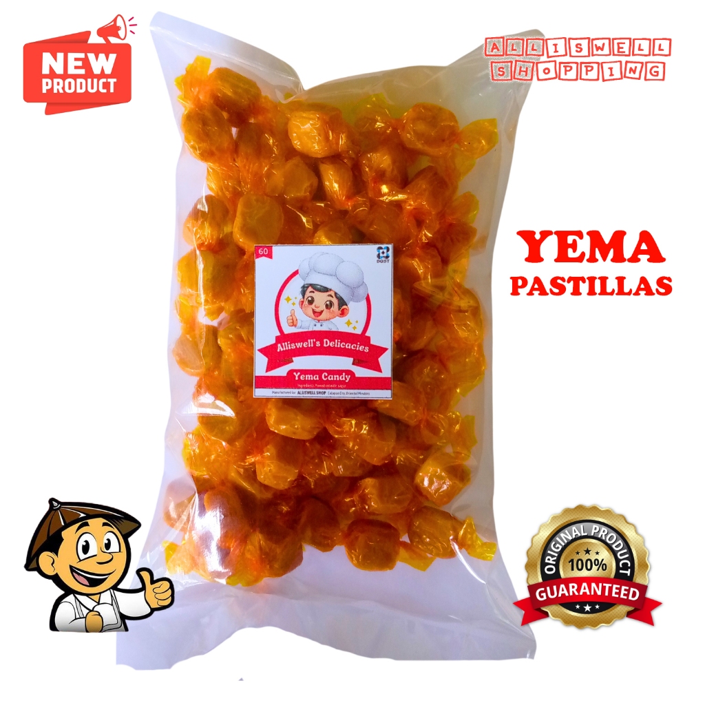 Yema Pastillas Alliswell Authentic Classic Flavor Milky Sweet Creamy ...