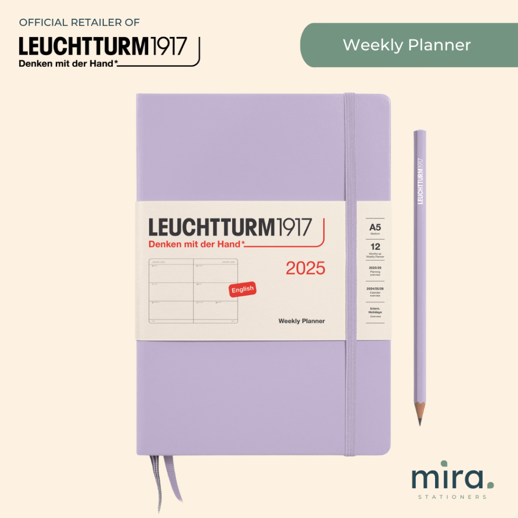 Leuchtturm1917 - [ON-HAND] 2025 Weekly Planner Hardcover Leuchtturm ...