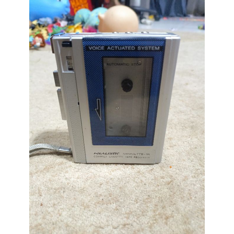 Realistic Minisette-15 Compact Cassette Tape Recorder | Shopee Philippines
