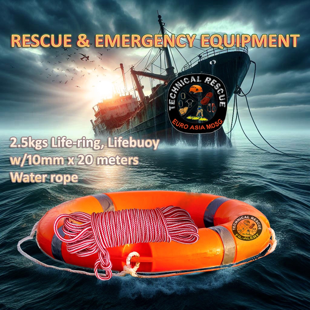 Flood Lifebuoy Coastguard Buoy Emergency Ring Rescue Safety Equipment ...