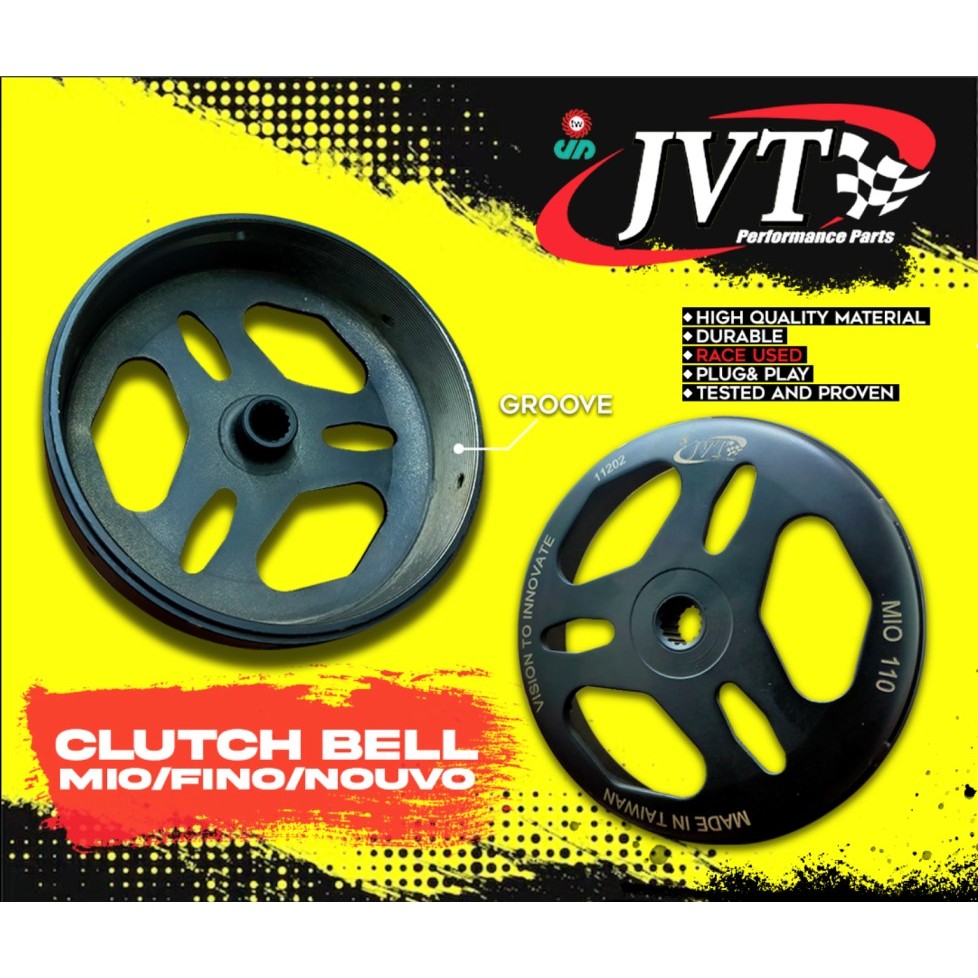 JVT CLUTCH BELL NMAX/AEROX/MIO/CLICK/PCX (GROOVED) | Shopee Philippines