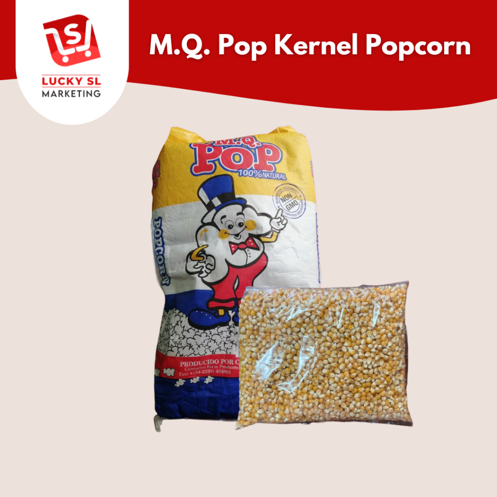 M.Q. Pop Kernel Popcorn [Repacked] 500g/1kg | Shopee Philippines
