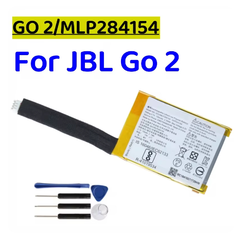 730mAh MLP284154 Battery For JBL Go 2 GO2 Bluetooth Audio Speaker ...
