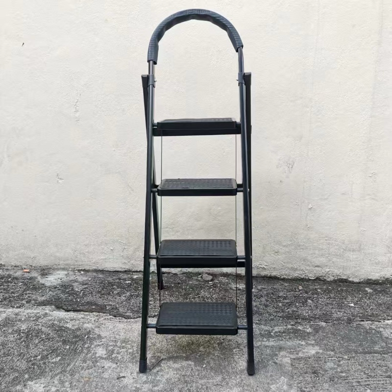 Foldable 3 / 4 layers Ladder Home Folding Ladder Indoor Mobile ...