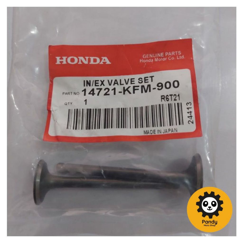 [INTAKE / EXHAUST VALVE SET] XRM 110 | WAVE 100 | DREAM 100 | Honda ...