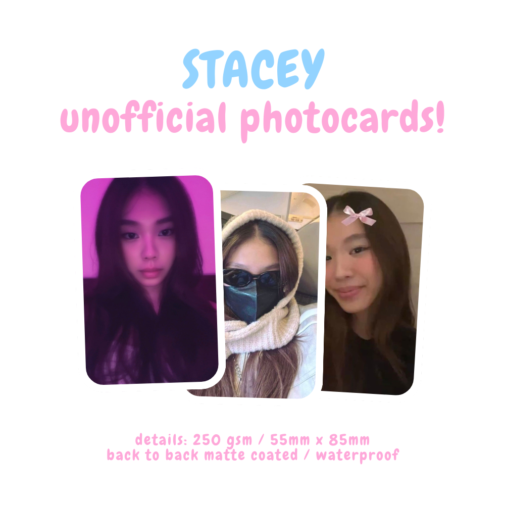 bini stacey photocards (read desc.) | Shopee Philippines