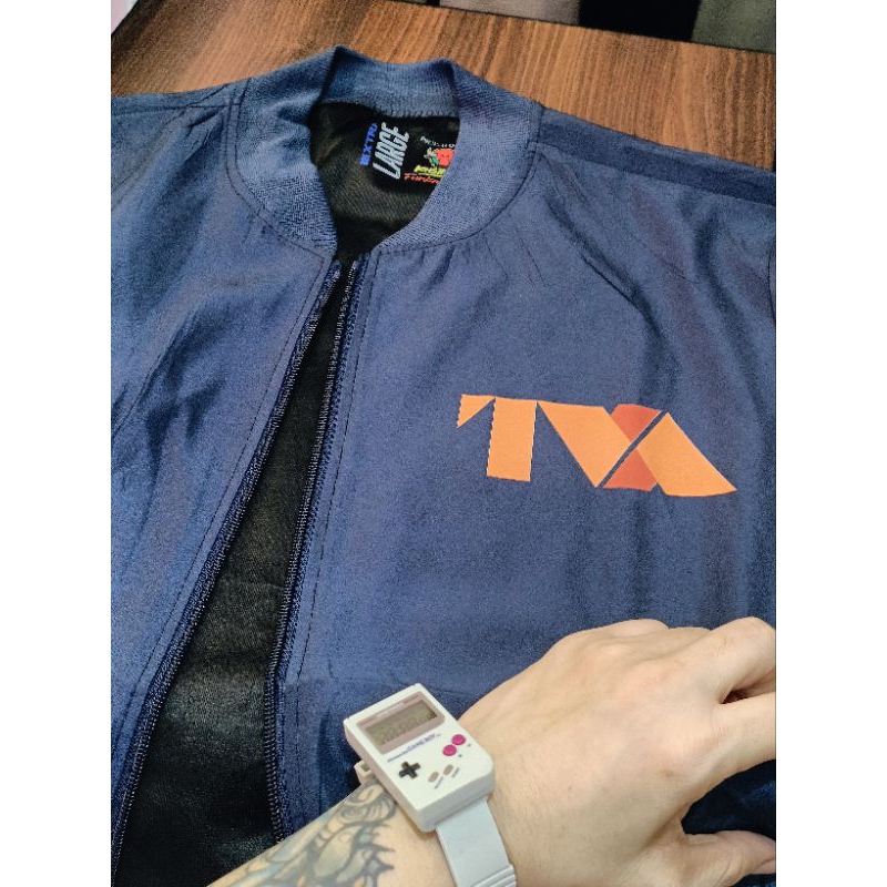 The Time Variance Authority TVA Bomber Jacket/ kustomann | Shopee ...