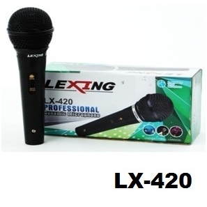 LEXING LX-420 Professional Dynamic Wired Microphone (Original) | Shopee ...
