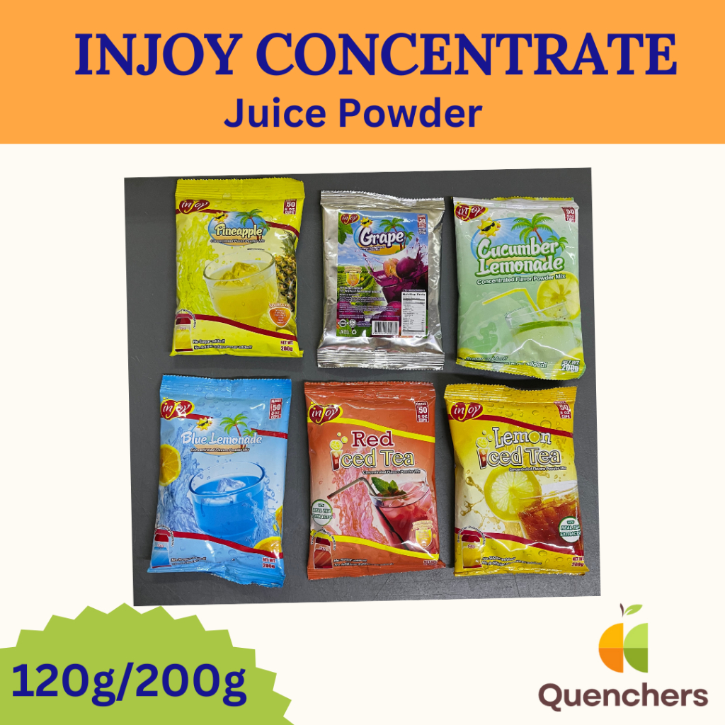 Injoy CONCENTRATED Flavors Powder Mix | Shopee Philippines