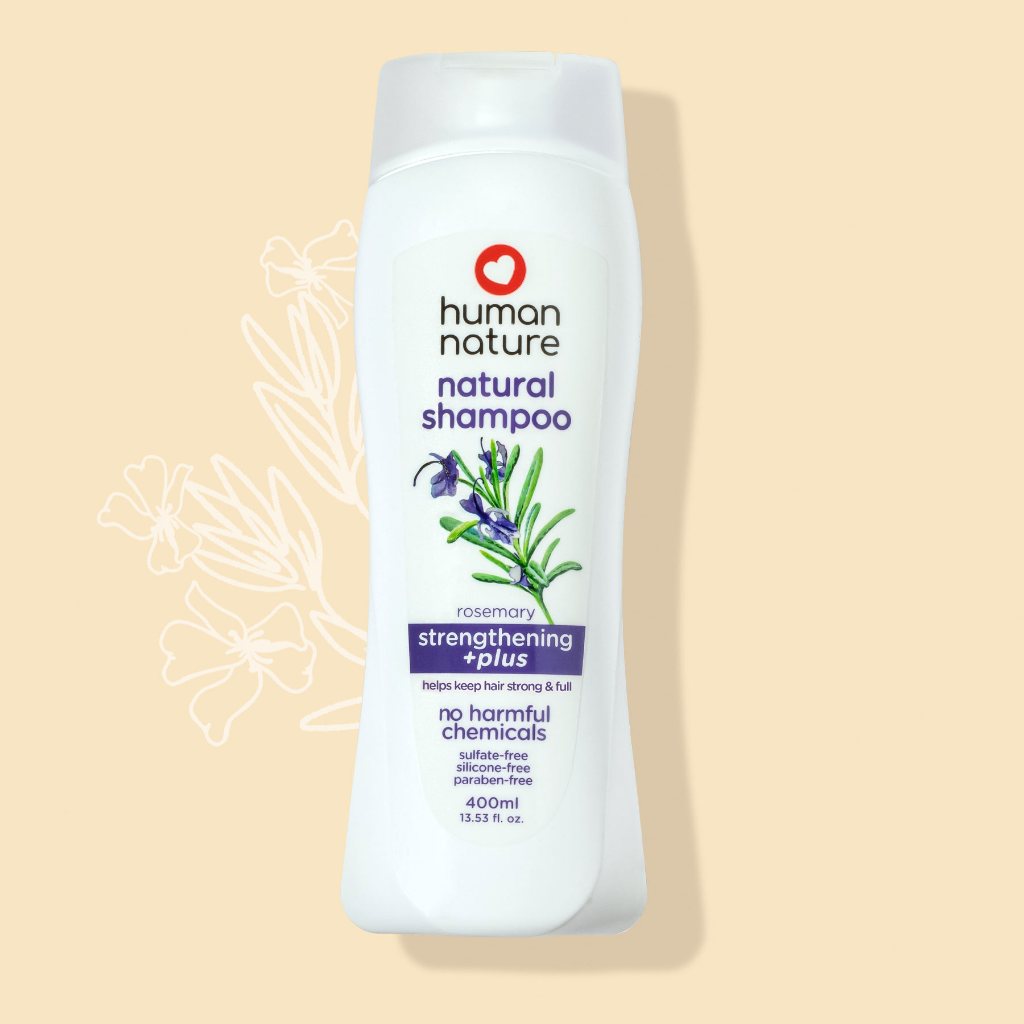 Human Nature Rosemary Strengthening +PLUS Shampoo | Shopee Philippines