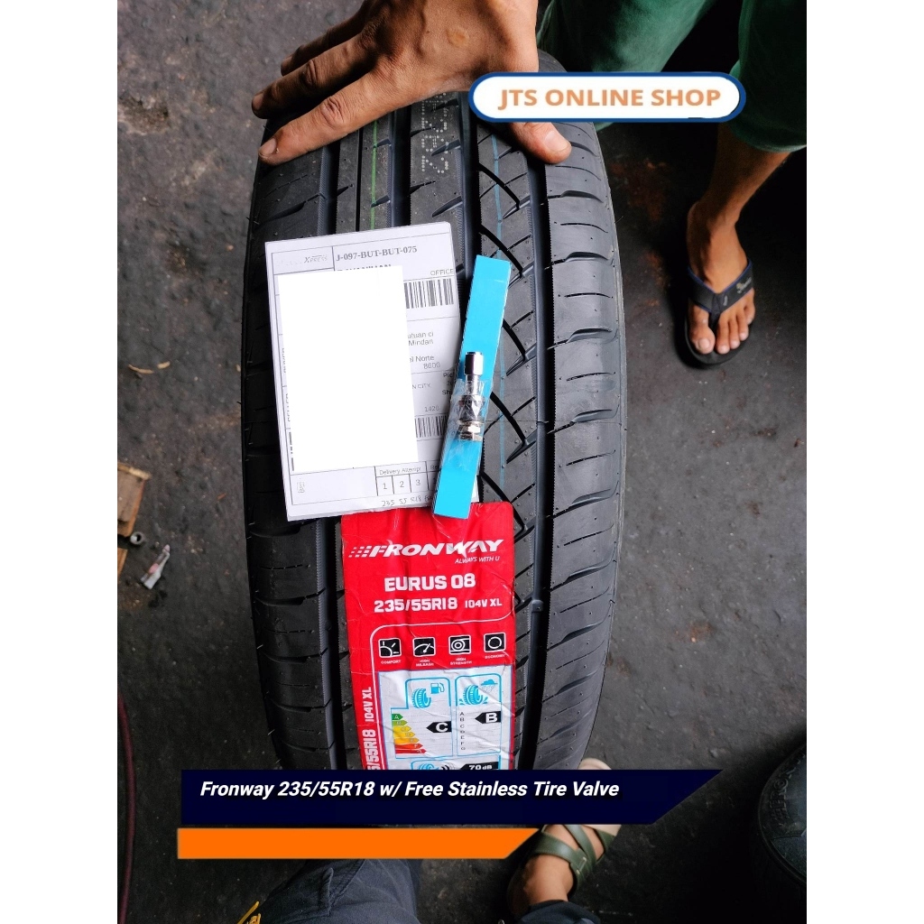 235/55R18 Fronway w/ Free Stainless Tire Valve (PRE-ORDER) | Shopee Philippines